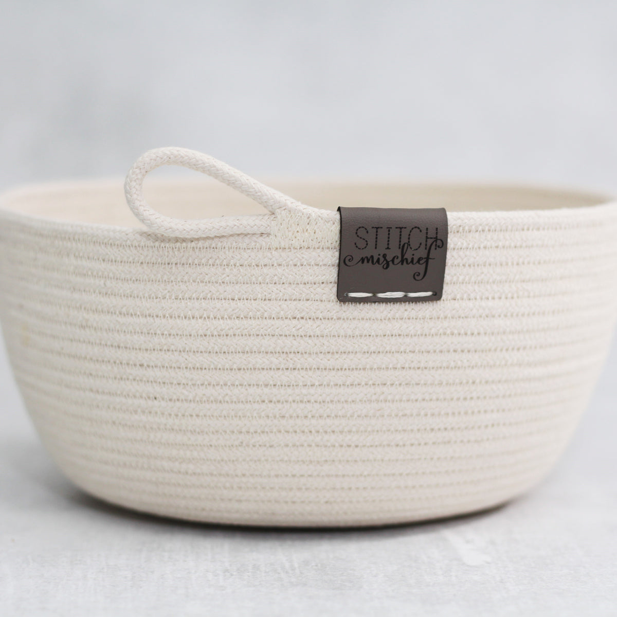 Classic Rope Bowl (the bowl without the bits) - PREORDER – Stitch Mischief